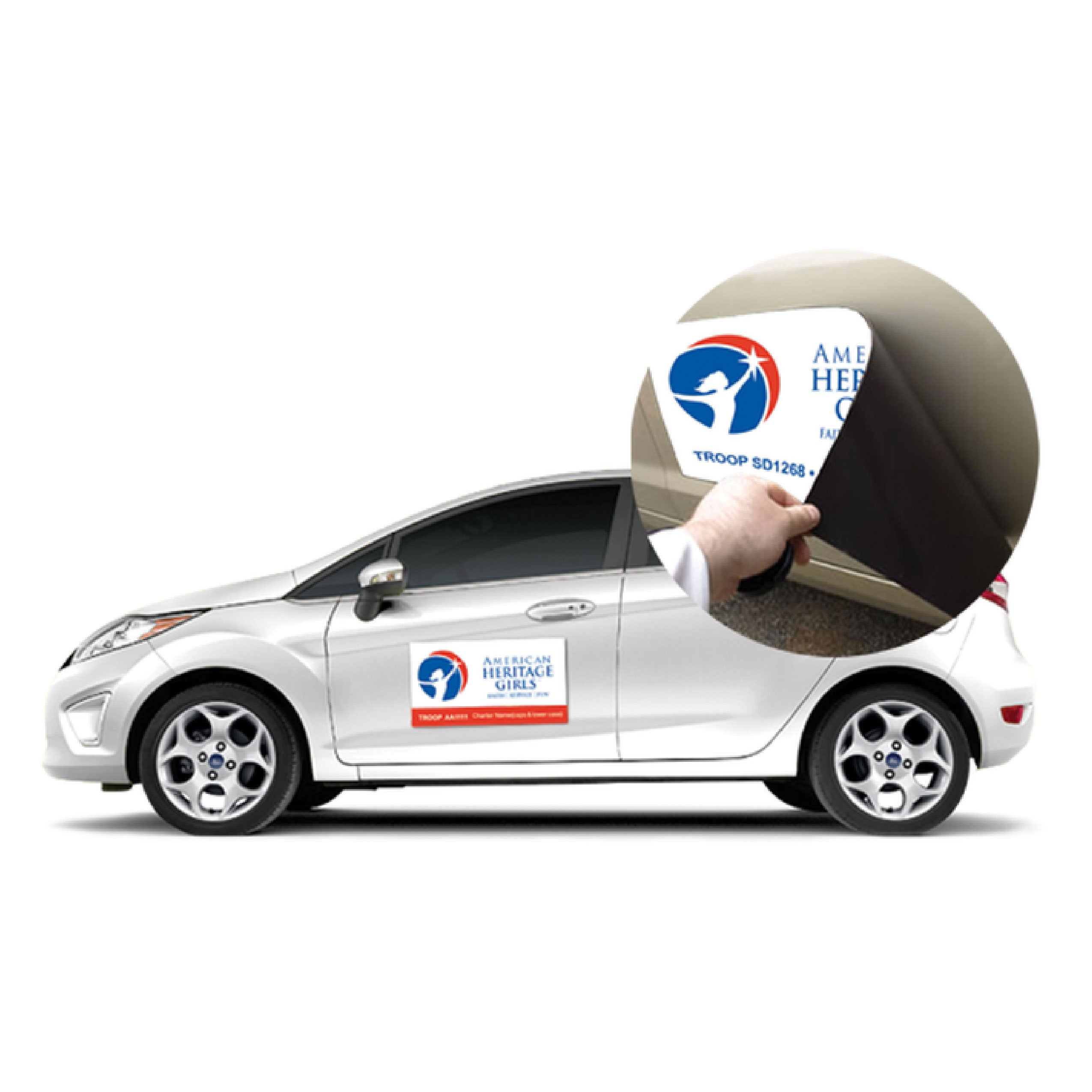 Vehicle Magnet - Calico Creative